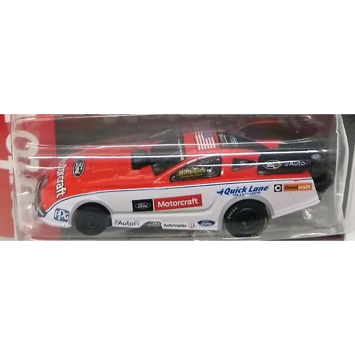 Auto World SC389-1 Motorcraft Bob Tasca III 2022 Funny Car HO Scale Electric Slot Car