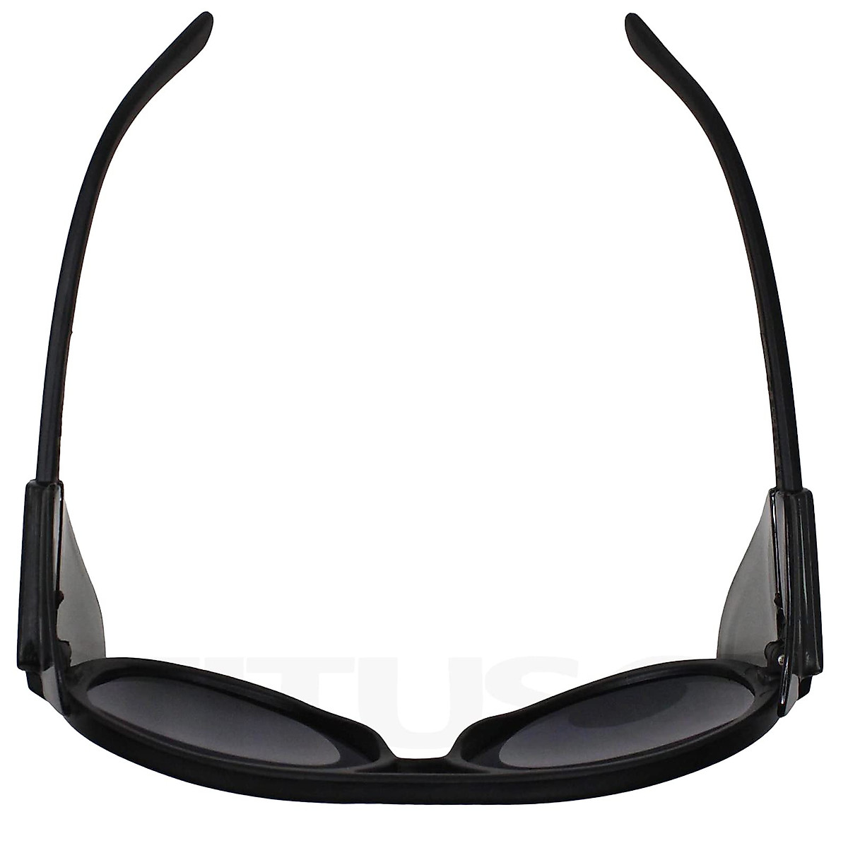 TITUS G35 Retro Aviator Z87 Sunglasses Eye Protection w/Side Shield Motorcycle Shooting DOT ANSI CE Approved Safety Glasses (Vermillion)