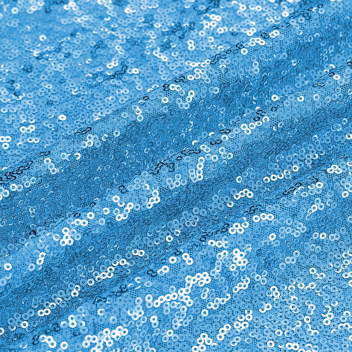 Jevix Rectangle Sequin Tablecloth 50x80 Inch Glitter Table Linen for Birthday Party Wedding Baby Shower Table Holiday Banquet Decoration,Champagne