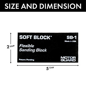 Motor Guard - Soft Block Flexible Sanding Bl (SB-1)