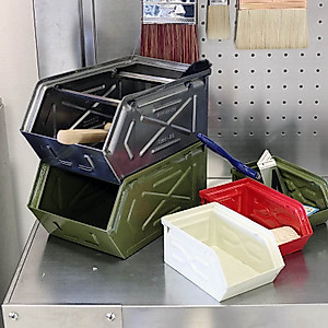 Dulton CH15-H529RW Mini Parts Box, RAW, Comfortable Easy Storage, Parts Stocker, Container Box, Storage Box, Height 3.0 inches (75 mm), Width 3.9 inches (100 mm), Depth 6.3 inches (160 mm)