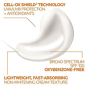 La Roche-Posay Anthelios Melt-in Milk Body & Face Sunscreen Lotion Broad Spectrum SPF 100, Oxybenzone & Octinoxate Free, Sunscreen for Kids, Adults & Sun Sensitive Skin, Unscented, 3 Fl oz