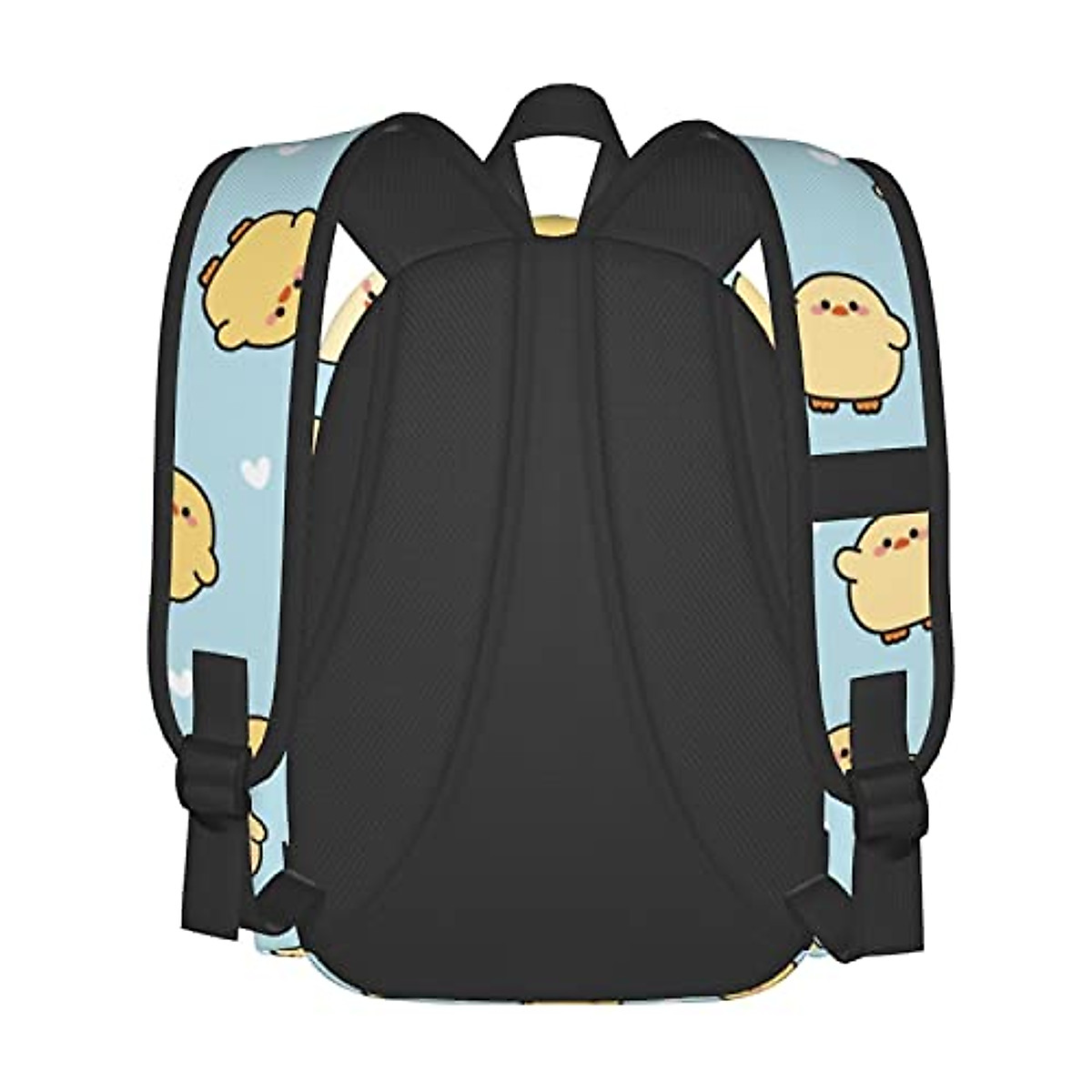 KiuLoam 17 Inch Backpack Cute Chicken With Heart Laptop Backpack Shoulder Bag School Bookbag Casual Daypack For Teenager