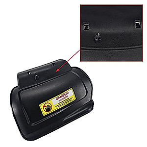 Haiouus 987-02516A Hinged Mulching Plug Kit - for Replacement Troy Bilt Mulch Plug, Compatible with MTD, Craftsman, Cub Cadet, Fits 21" Murray Push Mower and More, Comes with Spring, Pin and Hinge (1)