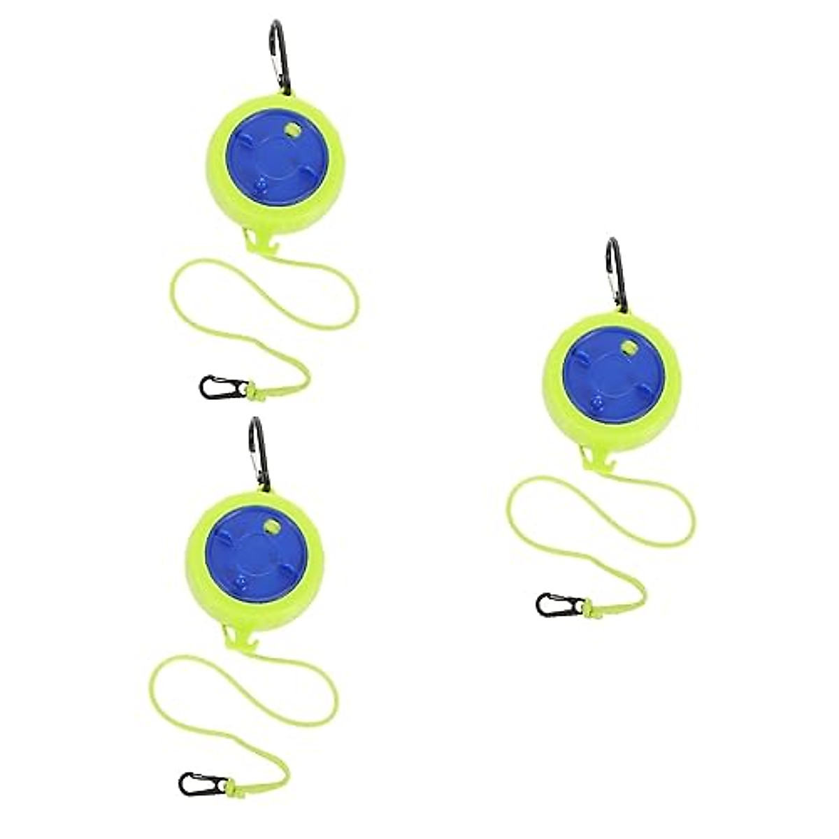 Cabilock 3pcs Clothesline Outdoor Portable Clothes line Portable Clothesline for Travel Camping Lanyard Hanger Washing line Poles Trip Clothesline Balcony Clothesline Travel Supplies Heavy