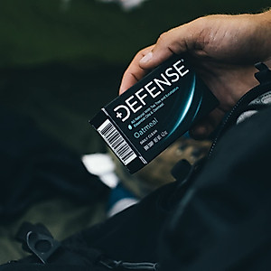 Defense Soap 2pk All Natural Oatmeal Bar Soap for Men | Made by Wrestlers with Tea Tree Oil & Eucalyptus Oil to Promote Healthy Skin