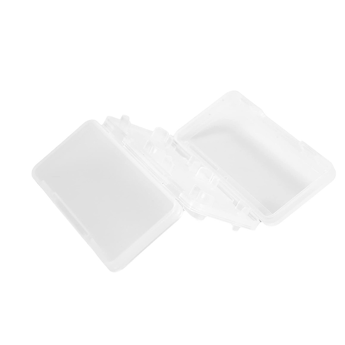 4 in 1 Game Card Case for Switch, Portable Clear Protective Cartridge Holder Carrying Storage Case Box, for Game Cards(Clear)