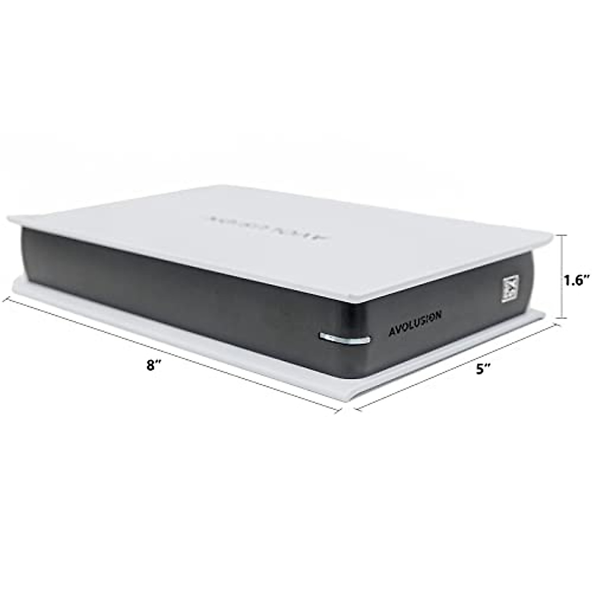 Avolusion PRO-5X Series 16TB USB 3.0 External Hard Drive for WindowsOS Desktop PC/Laptop (White) - 2 Year Warranty