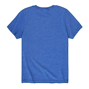 Instant Message - Kaboom - Toddler Short Sleeve T-Shirt - Size 2T Royal Blue