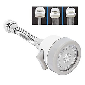 Walfront Kitchen Faucet, 360° Rotatable Faucet Sprayer Head, Kitchen Sink Faucet with 3 Modes Adjustment for Kitchen Bathroom Garden(G1/2), Shower Head