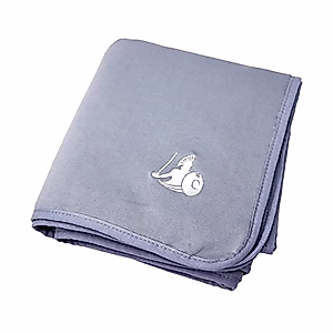 DefenderShield EMF & 5G Radiation Shielding Blanket - Viscose Made from Bamboo and Cotton - Signal Protection Cover for Beds, Couches, Pregnancy, Babies (Small - 36" x 35")