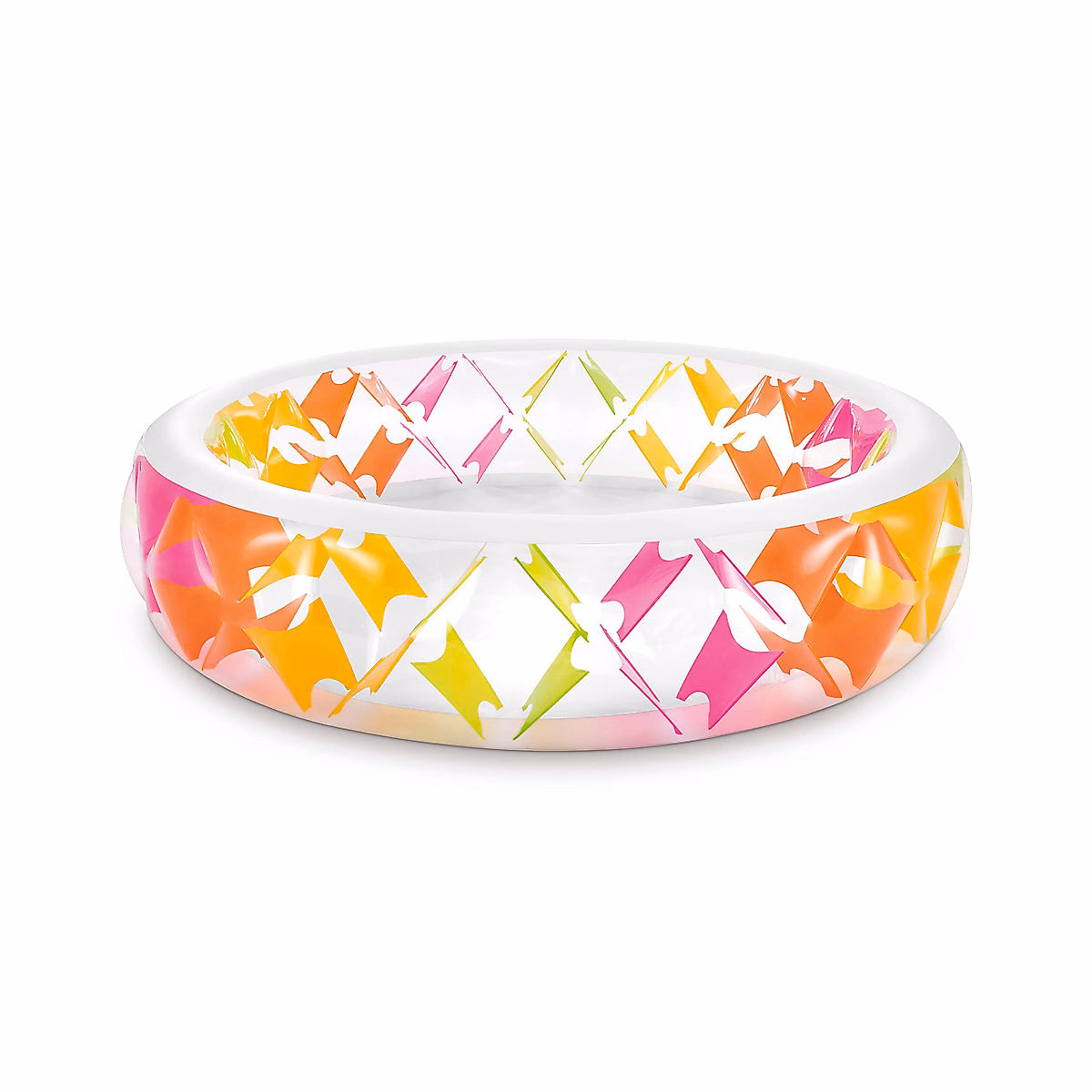 INTEX 56494EP Swim Center Inflatable Pinwheel Pool: 222 Gallon Capacity – 90" x 22"