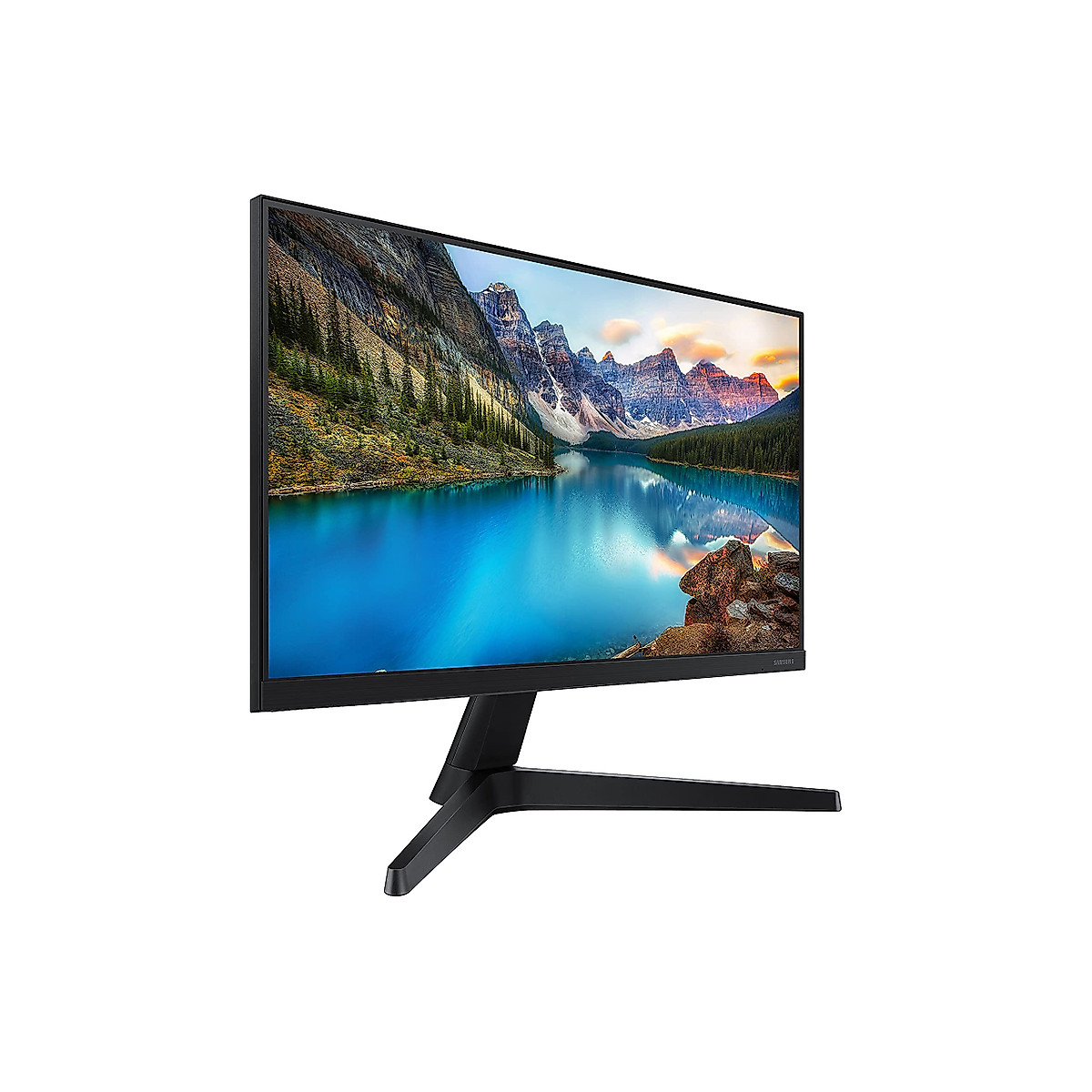 Samsung Business T37F Series 22 inch 1080p 1920x1080 Computer Monitor, IPS 75 Hz 5ms Response, HDMI, DisplayPort, 3-Yr WRNTY (F22T374FWN), Black (Renewed)