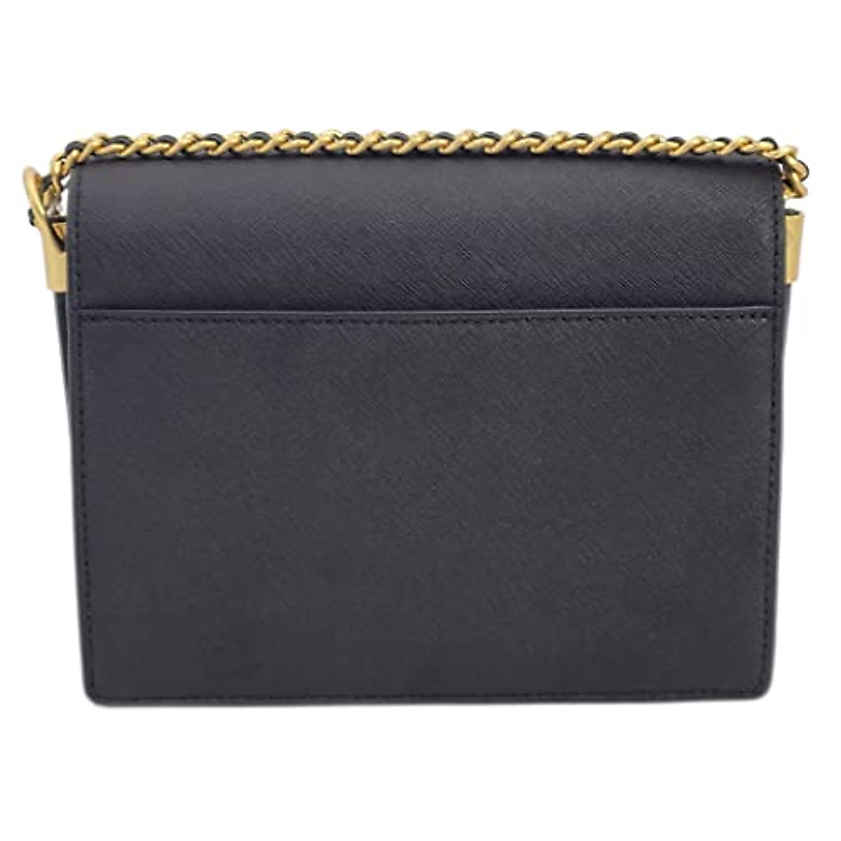 Tory Burch 145218 Robinson Black Saffiano Leather With Gold Hardware Women's Crossbody/Shoulder Bag