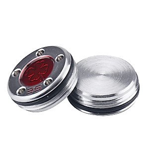 SEACLOUD Golf Custom Putter Screws Weights Red Lucky Four-Leaf 35g Compatible with Titleist Scotty Cameron Golf Club Heads Putters Newport