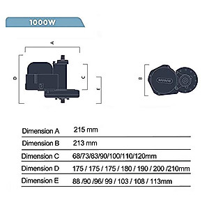 BAFANG Electric Bike Conversion Ebike Motor Kit Mid Drive BBS02B 500W 750W BBSHD BBS03 1000W 8FUN E-Bike Components Electric Bicycle Central Engine with Optional Display