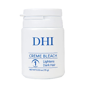 DHI Creme Bleach Mild Original Sensitive Formula Lightens Dark Hair Face & Body 1.9 OZ