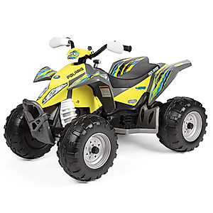 Peg Perego Polaris Outlaw Citrus, 12 Volt Ride on, Citrus