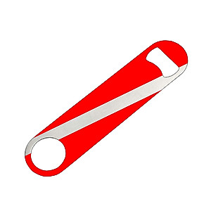 Diver Down Flag Speed Bottle Opener Heavy Duty Gift Scuba Diving
