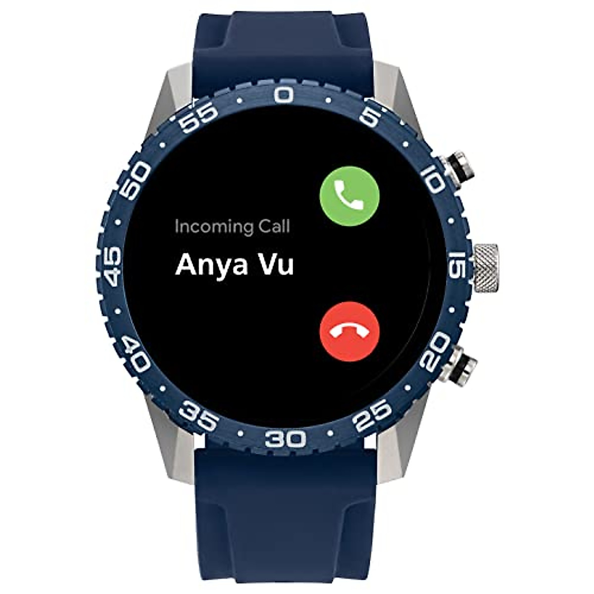 Citizen CZ Smart PQ2 44MM Sport Smartwatch with YouQ App with IBM Watson® AI and NASA research, Wear OS by Google, HR, GPS, Fitness Tracker, Amazon Alexa™, iPhone Android Compatible, IPX6 Rating