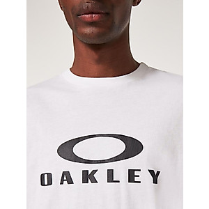 Oakley Men's O Bark 2.0 Tee, White/Black, Small