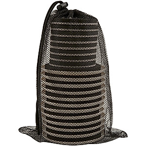 Super Sliders Assorted Round Reusable Multi-Surface Furniture Sliders with Drawstring Bag, Beige (21 Pack)