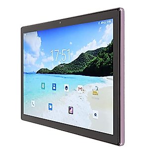 aqxreight 4G Phone Call Tablet, Dual SIM Dual Standby Octa Core 8GB RAM 256GB ROM Type C 5G WiFi Charging 10.1 Inch Tablet with Dual Camera for Entertainment (US Plug)