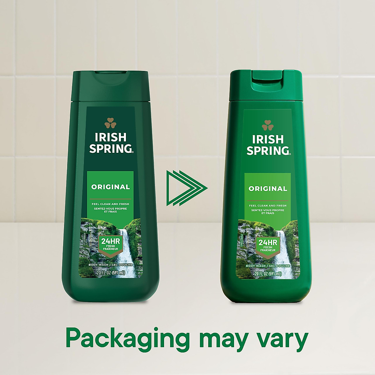 Irish Spring Original Clean Body Wash, 20 Oz, 2 Pack