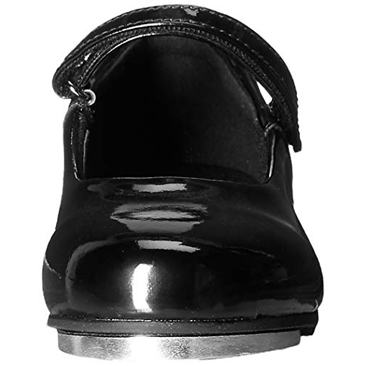 Leo Baby-Girl's Rhythm TAP Dance Shoe, Black, 7 Medium US Toddler