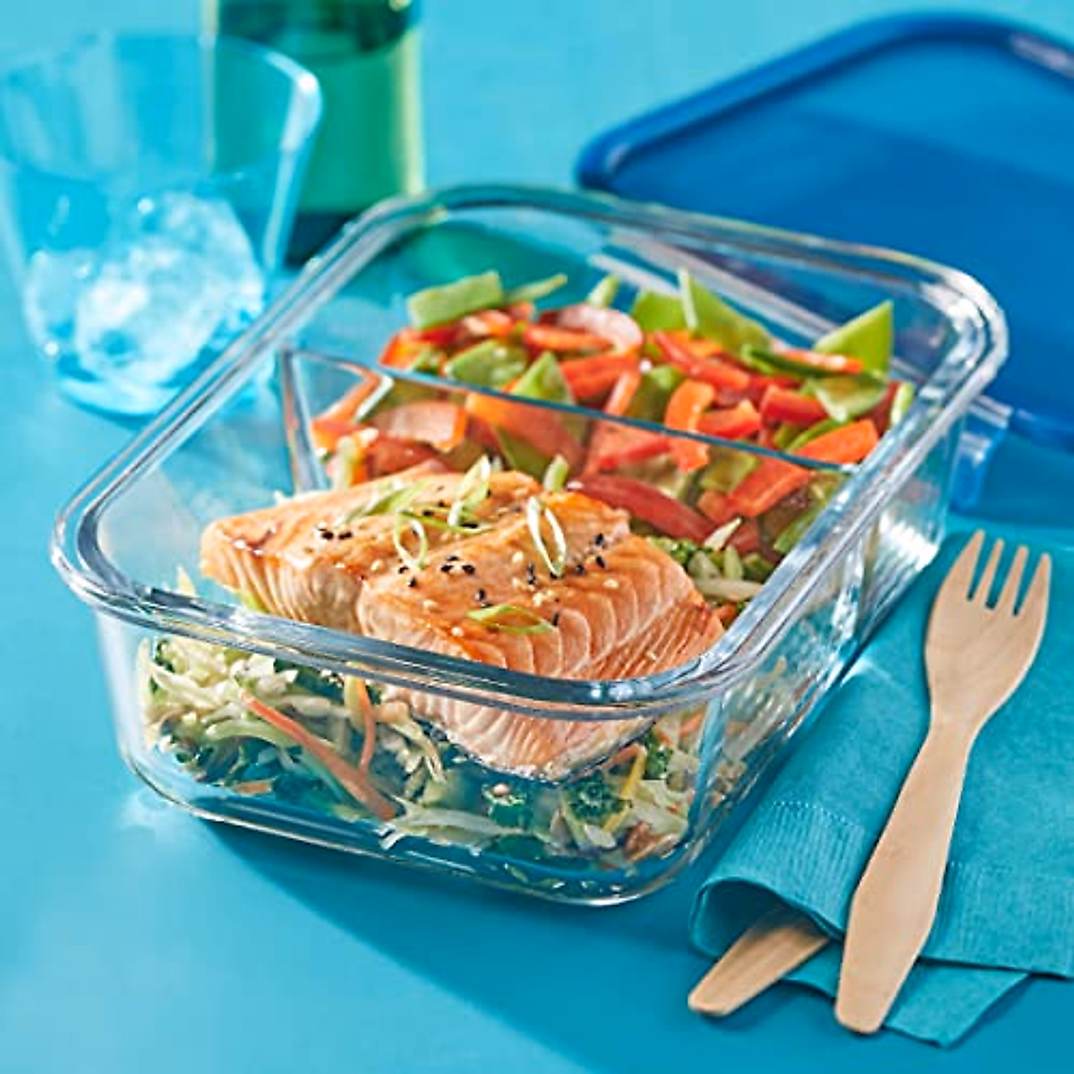 Pyrex, Food Storage Divided Glass Rectangle Medium