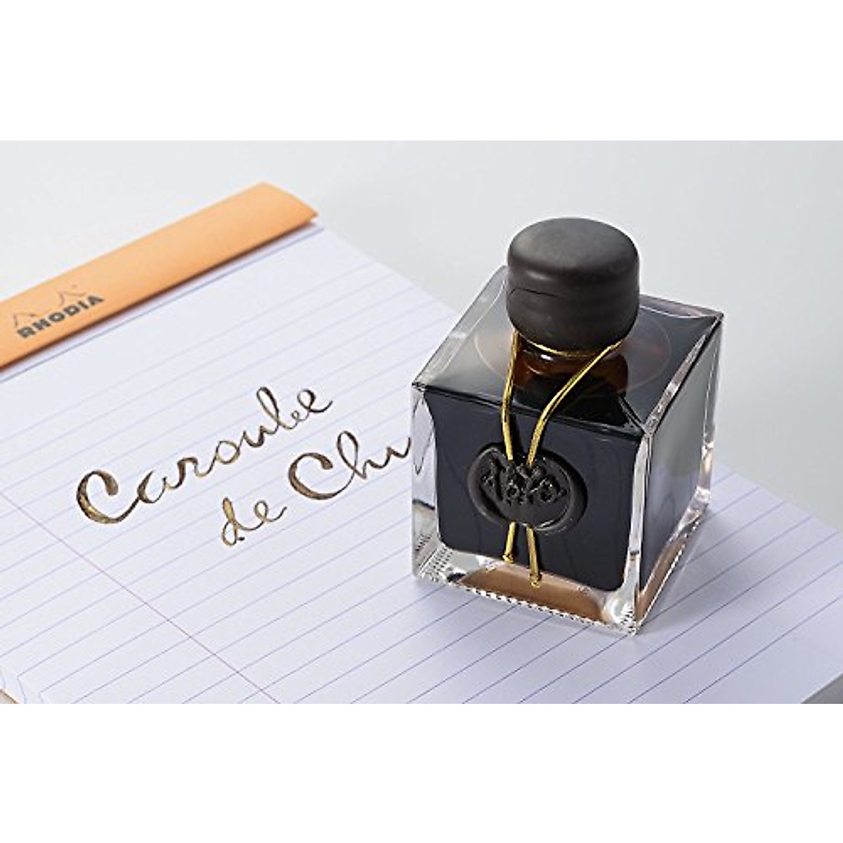 Herbin 1670 Anniversary Inks - Gold Sheen 50ml Bottled - Caroube de Chypre