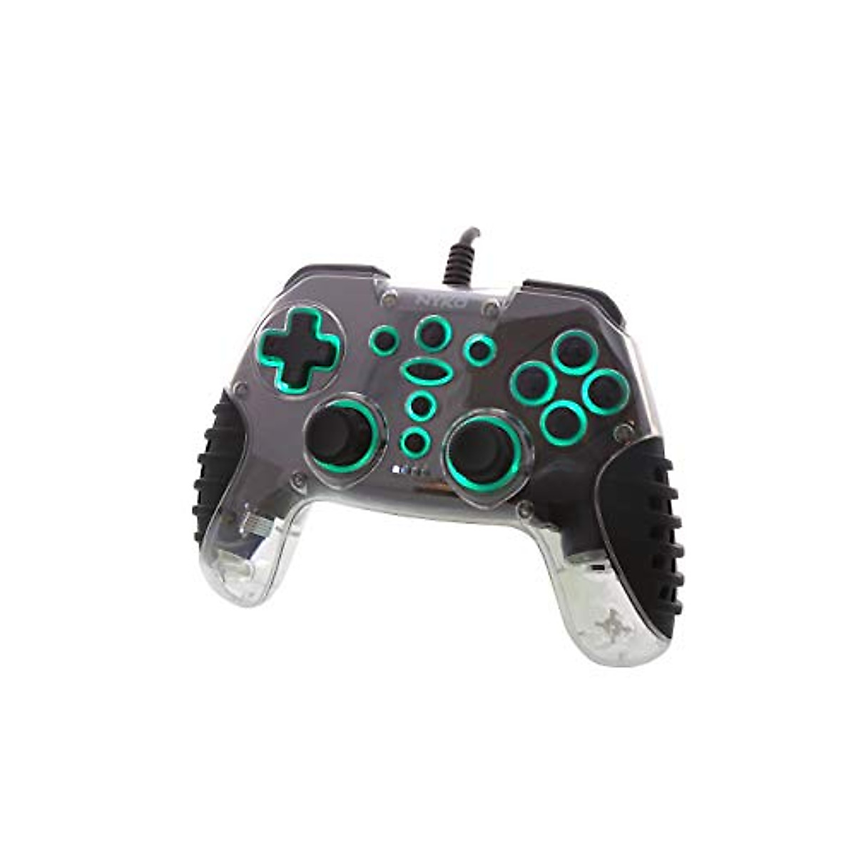 Nyko Air Glow Controller for PlayStation 4 - LED Light Show and Hand Cooling Fan - Wired 10Ft Cable - PlayStation 4