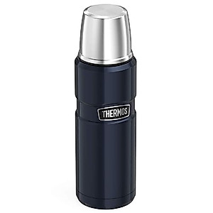 THERMOS Stainless King Flask, Midnight Blue, 470 ml