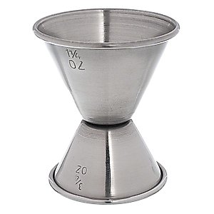 Update International (JI-2) 3/4 x 1-1/4 oz Stainless Steel Jigger
