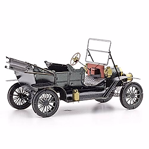 Fascinations Metal Earth 1908 Ford Model T Dark Green 3D Metal Model Kit