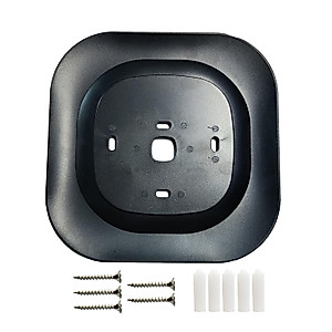 Thermostat Decorative Wall Plate Bracket Black for New 2022 Ecobee Smart Thermostat (1)