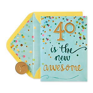Papyrus 40th Birthday Card (You Make Any Age Look Amazing)