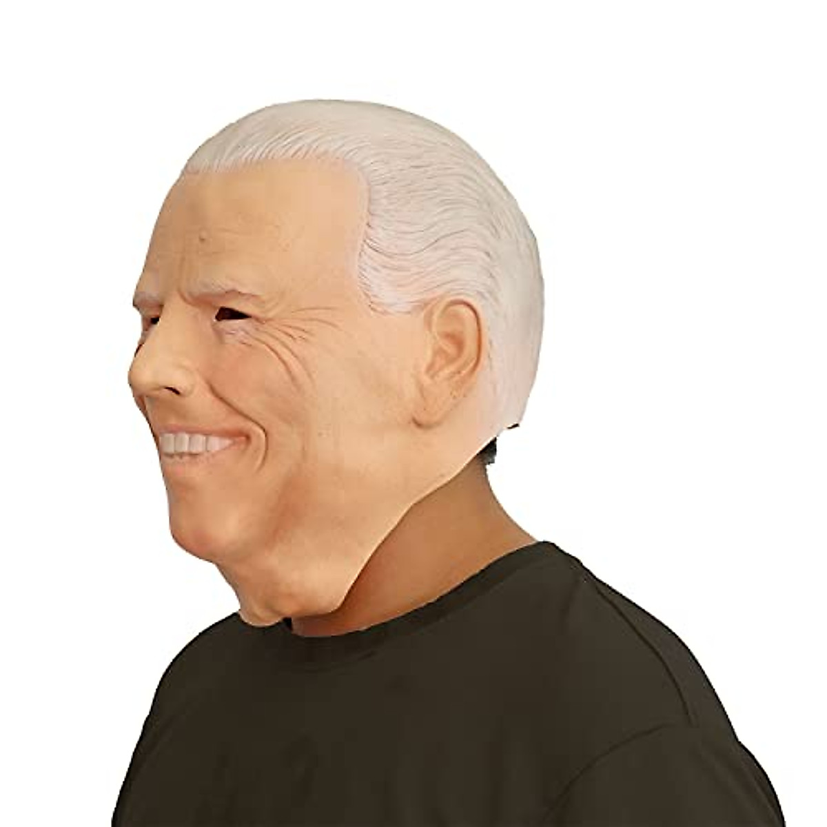 Ginoba Halloween Latex Head Mask Joe Biden Novelty Old Man Cosplay Masquerade Costume