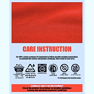 Corduroy Fabric 21 Wale Apparel 140-150GSM Solid Color by Continuous Yard 58" W 100% Cotton-Egyptian Yarn Stripe Texture Soft & Lightweight Baby Blanket Blouses Shirts Rompers Sweater Canary Yellow