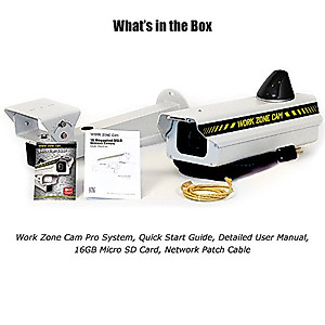 Work Zone Cam WZ1818PRO 18 Pro Digital Camera, White