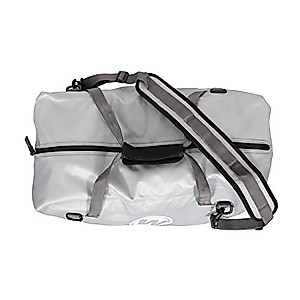 Wilderness Systems Escape Wet/Dry Duffle Bag | Kayak Drybag with Separate Wet and Dry Storage | Waterproof Zipper and Compression Straps | 45L, Grey (8070246)