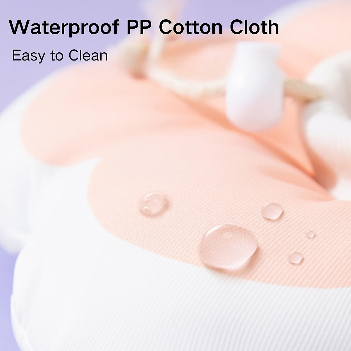 Adjustable Rabbit Protection Cone Collar - Soft Waterproof Recovery Collar for Bunny Chinchilla Guinea Pig Kitten After Surgery Wound Healing Elizabeth Neck Cone E-Collar for Small Pets (Pink, XS)