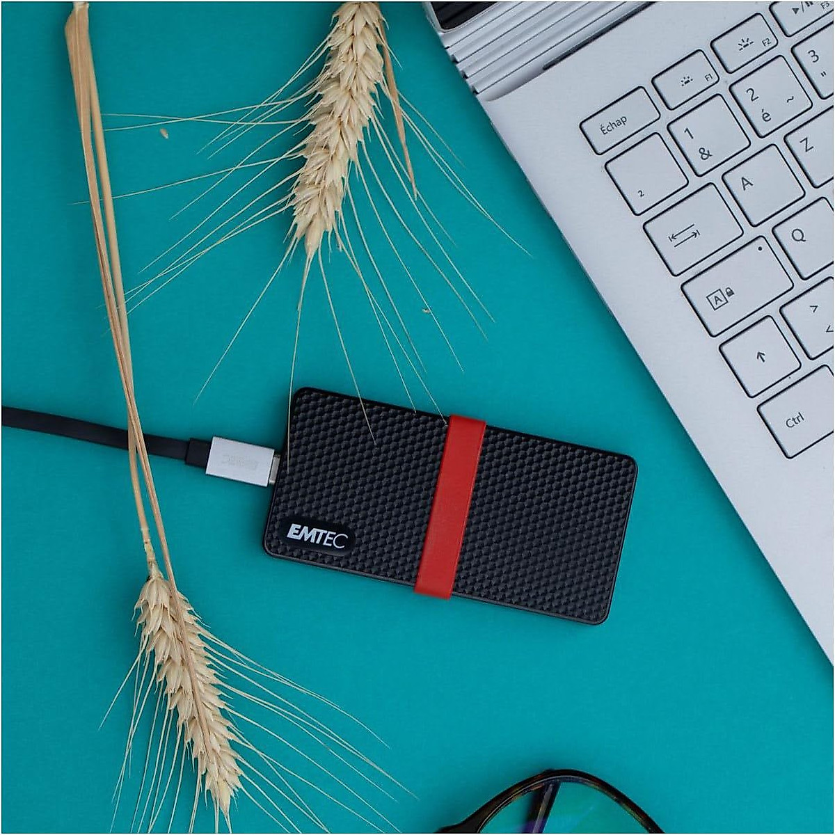 Emtec X200 Power Plus 1TB mSATA Portable Solid State Drive (SSD) - ECSSD1TX200