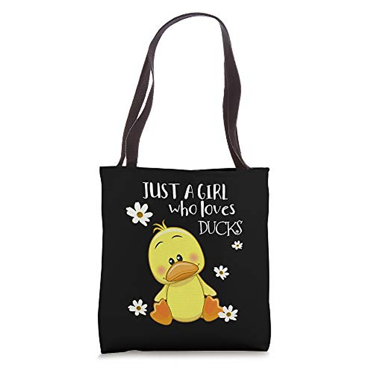 Just a Girl Who Loves Ducks - Cute Duck Lover Owner Tote Bag