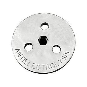 Poolzilla Zinc Anode Plate - 2 Pack, Keep Your Skimmer Basket in Place, Fights Against Corrosion and Electrolysis