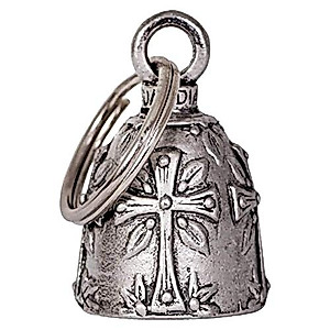 Hot Leathers BEA1020 Silver Cross Guardian Bell