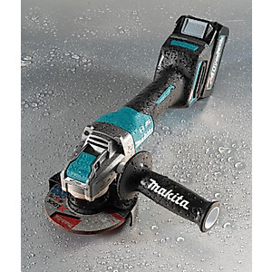 Makita GA047GZ 4.9-inch (125 mm) Rechargeable Disc Grinder, 40 V Max, Battery, Charger, and Case Sold Separately