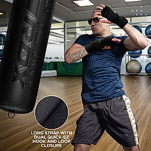 RDX Boxing Inner Gloves Hand Wraps Men Women, Hybrid Design Gym Weight Lifting Workout, 50Cm Long Wrist Support, Neoprene Under Mitts, MMA Muay Thai Martial Arts Training, Kickboxing Punching