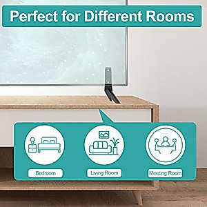 Base Stand for Vizio TV Legs, for Vizio 50 inch Smart TV, for Vizio D50X-G9 V505-H9 M506X-H9 V505-H19 V505-G9, Base Stand for Vizio TV Stand Easy to Install, with Screw Set