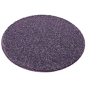 12 Rainbow Kids Crazy Carpet Circle Seats 18” Round Soft Warm Floor Mat - Cushions | Classroom, Story Time, Group Activity, Time-Out Spot Marker and Fun. Home Bedroom & Play Areas - USA Made